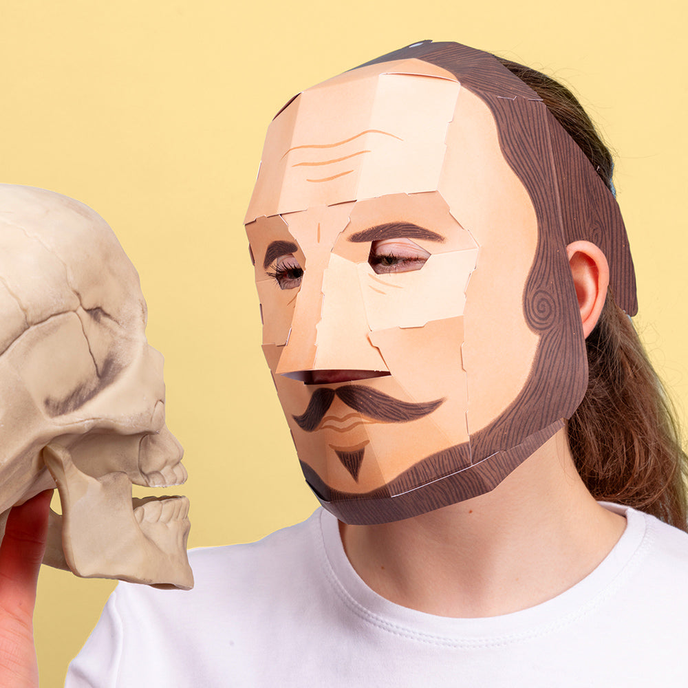 Shakespeare Mask - ChattyFeet - DIY Face Masks